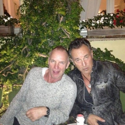 Sting e Bruce a Roma per Ischia Global - Europa