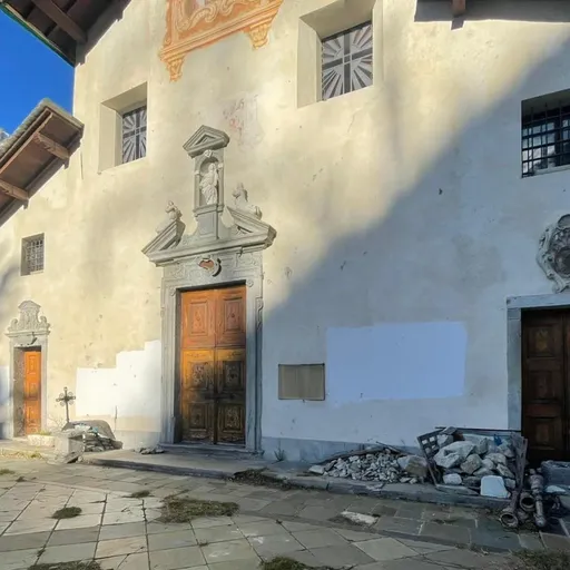 Scritte blasfeme sul santuario del Gallivaggio - Cronaca, San Giacomo ...