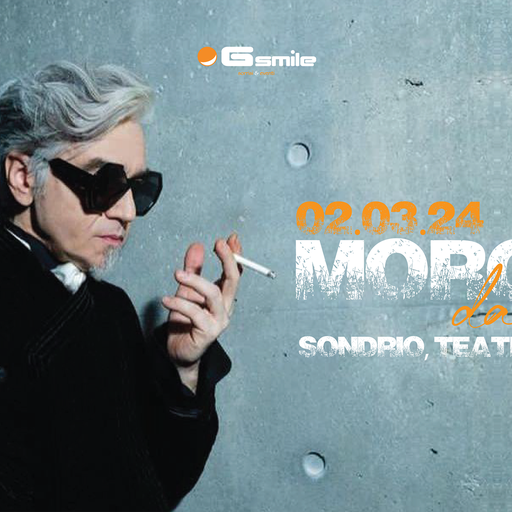 Marco Castoldi, in arte Morga, al teatro sociale di Sondrio