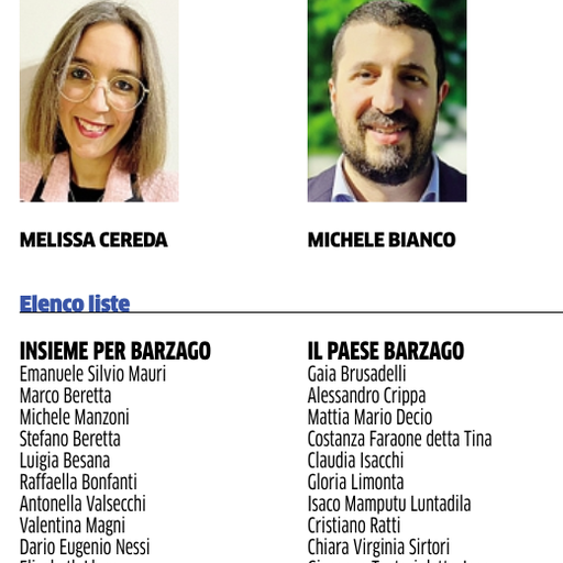 Barzago: Cereda eletta sindaco - Politica