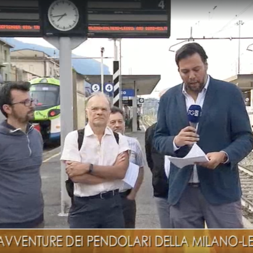 I disagi dei pendolari di Sondrio e Lecco documentati anche da Rai 3 ...