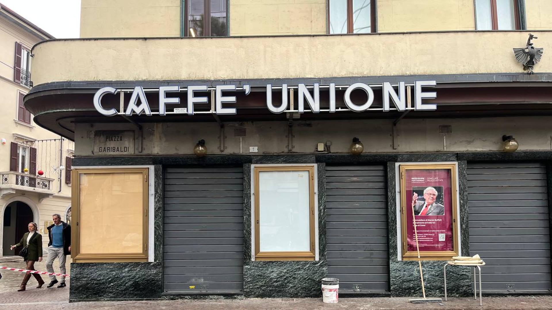 Lecco, serrande giù per lo storico Caffè Unione: 42 anni di storia ...